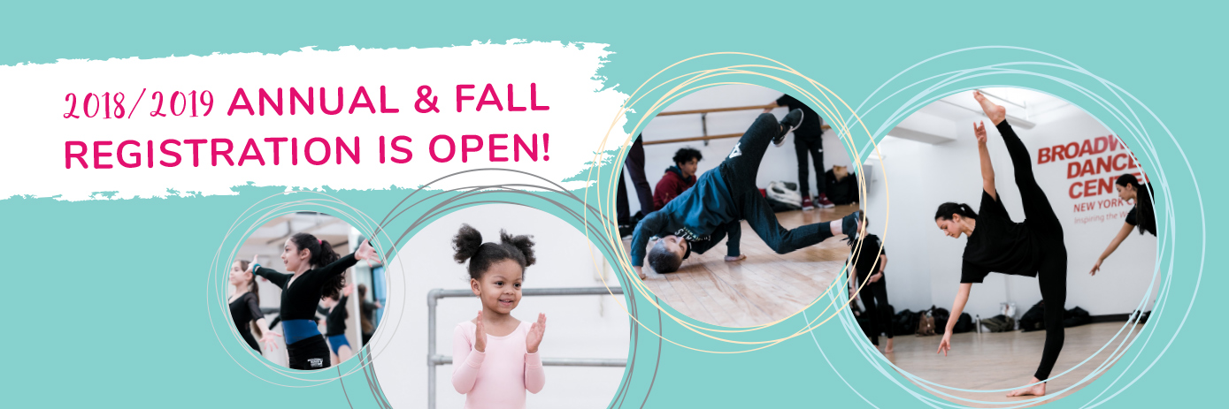 Children & Teens Registration | Broadway Dance Center